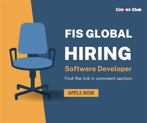 Coding Club On Linkedin Codingclub Hiring Fisglobal Dsa Javafsd Internship Placement