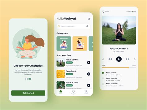 Meditation App Concept By Wahyu Kharisma On Dribbble