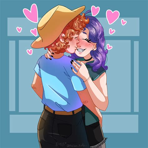 I Started Playing Stardew Recently And The Second I Saw Abigail I Fell In Love So I Drew My