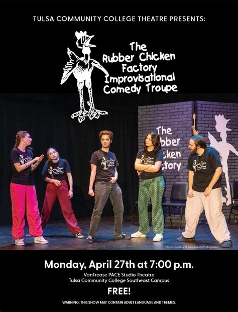 Apr 27 The Rubber Chicken Factory Improv Comedy Show Tulsa Ok Patch