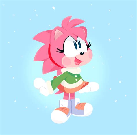 Classic Amy Rose Sonic R