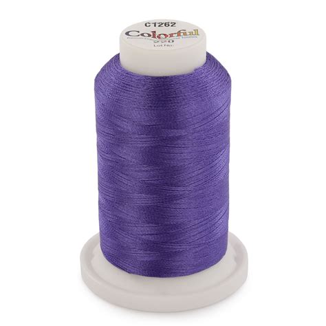 Colorful 1000m Cone Column 6 • Embroidery Warehouse