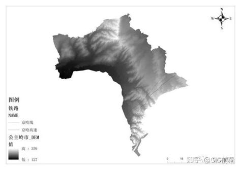 基于arcgis探究剖面图的制作 知乎