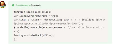 solved load files into stack in script without dialogs qu adobe support community 11022306