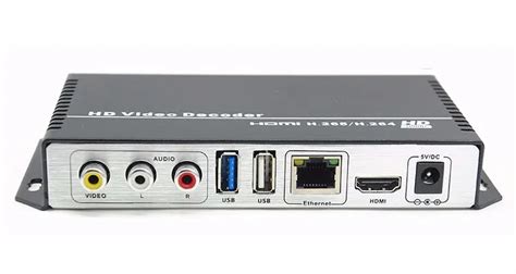 Hd H264 H265 Decoderiptv Decoderh265 Decoder Buy H265 Decoderh