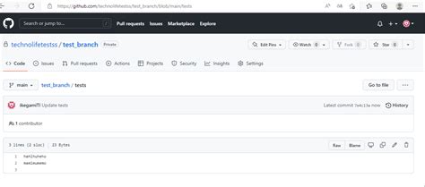 Githubのブランチbranch作成、マージmergeの流れをやってみたgithub上 Technolife Githubのブランチbranch作成、マージmergeの流れをやってみたgithub上 Technolife