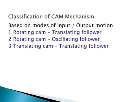 Cam And Follower Pptx