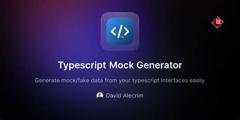 Raycast Store Typescript Mock Generator