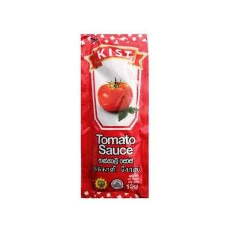 Kist Tomato Sauce 15g Best Price In Sri Lanka Onlinekade Lk