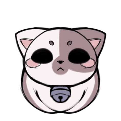 Round Kitty Lazy Doodle Rfurry