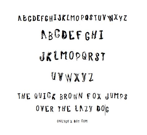 Grunge Stamp Font OTF OnlyGFX Com