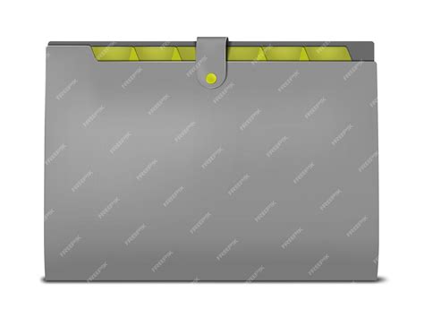 Premium Vector File Organizer With Tabbed Folders Inside File Folder With Tab Divider Pockets