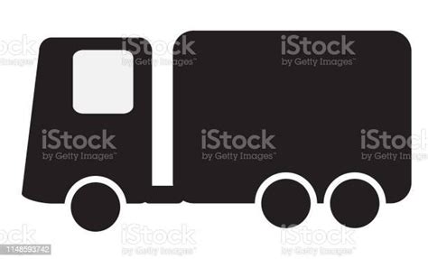 흰색 바탕에 배달 아이콘입니다 배달 트럭 기호입니다 플랫 스타일입니다 웹 사이트 디자인 로고 응용 프로그램 Ui에 대 한 배송 배달 트럭 아이콘입니다 고객에 대한 스톡 벡터