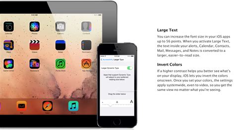 Ios 7 How To Make Text More Readablelarger On Your Ipad And Iphone