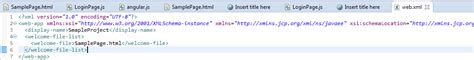 Angularjs File Not Loading In Browser Using Eclipse Stack Overflow