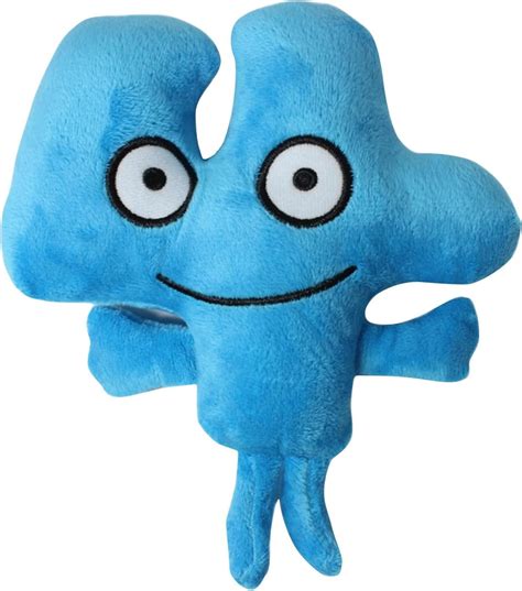 Bfdi Plushies 7 1 Bfdi The Number 4 Plush Battle For Dream Island Plushies Toy Cartoon Bfdi