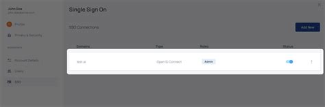Self Service Openid Configuration