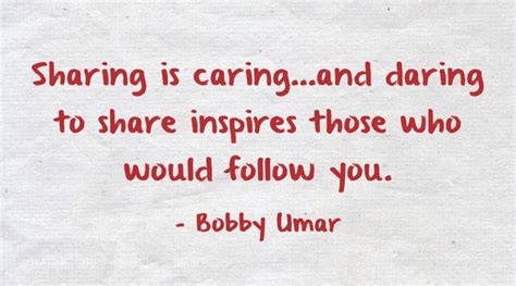 Sharing Is Caring Quotes