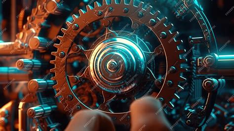 자동화 수준 증가 Rpa 로봇 프로세스 자동화 혁신 기술 개념 프리미엄 Ai 생성 이미지