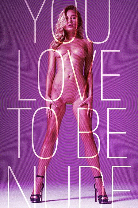 You Love To Be Nude 