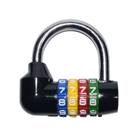 Vuygyu Gym Pin Padlock Locker Lock Head Lock Dorm Locker Locker Lock U Shaped 4 Digit Pin
