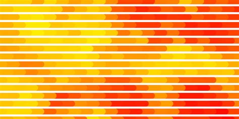 Light Orange Vector Texture With Lines Colorful Gradient Illustration With Abstract Flat Lines