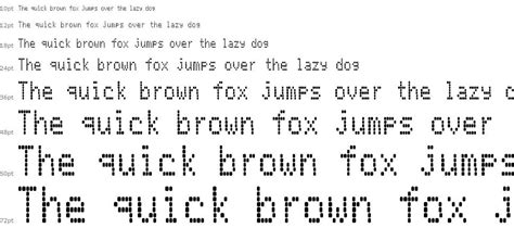 LCD AT T Phone Font By Colonel Sanders FontRiver