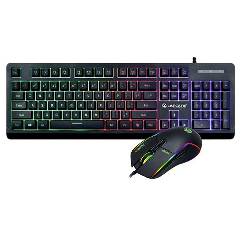 Lapcare Champ Lgc 003 Wired Gaming Keyboard And Mouse Combo