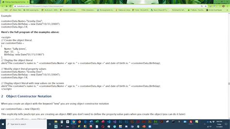 creating js objects and adding or removing properties youtube