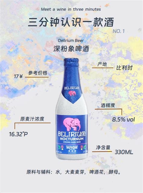 NO 1三分钟认识一款酒 粉象 哔哩哔哩