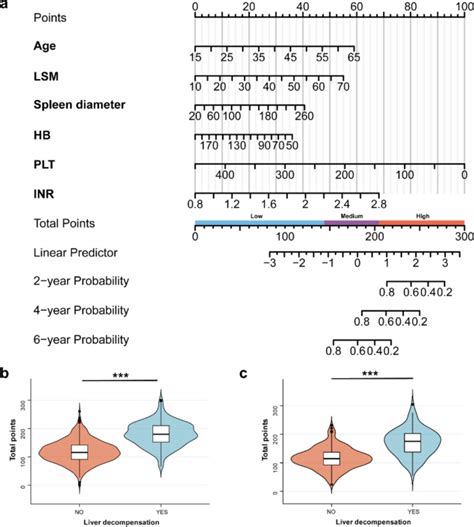 Liver Stiffness Measurement Based Risk Score For Predicting Liver