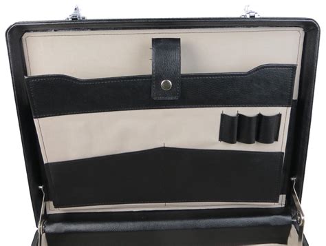 ᐉ Кейс дипломат з екошкіри Portfolio S1645431 чоловічий Чорний • Краща ціна в Києві Україні