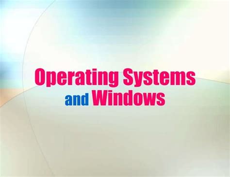 Operating Systems Basics Graphical User Interfaces Guis Gui Tools