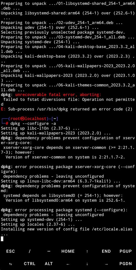 Dpkg Operation Not Permitted Rkalilinux