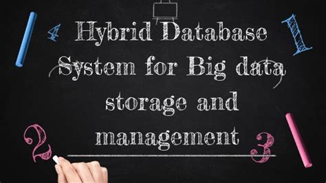 Hybrid Database System For Big Data Storage And Management