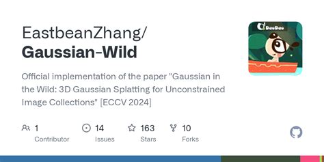 Issues EastbeanZhang Gaussian Wild GitHub