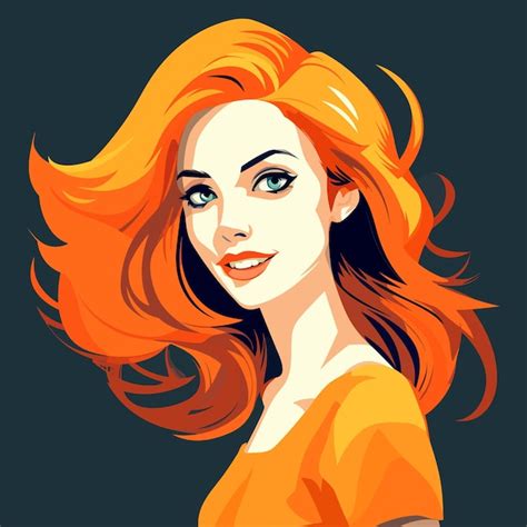 Premium Vector Girl Art Simple Vector