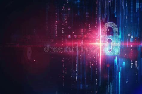 Vibrant Digital Matrix Showcasing Streams Of Data And Binary Code Flowing Through A Futuristic