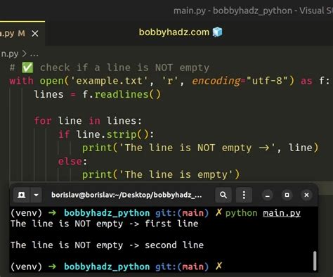 Python String Empty Line