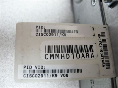 Cisco 2900 Series 2911 K9 V06 Integrated Services Router Free US Shipping Max Marine Electronics