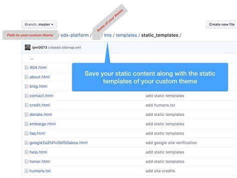 How To Add Custom Static Page In Open Edx