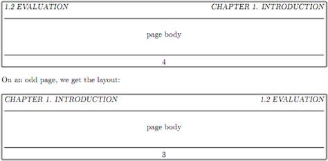 Header Footer Writing Thesis Using Fancyhdr Problems With Section