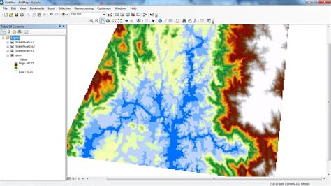 Flood Inundation Mapping In Arcgis Map Flood Remote Sensing
