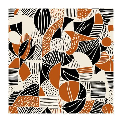 Premium Vector Abstract Rustic Textile Pattern