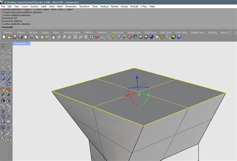 Rhino8 Wip Gumball Missing Extrude Handles Serengeti Rhino Wip