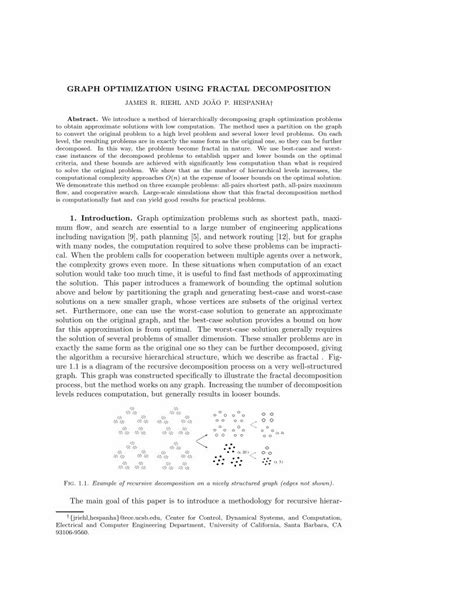 pdf graph optimization using fractal decomposition dokumen tips