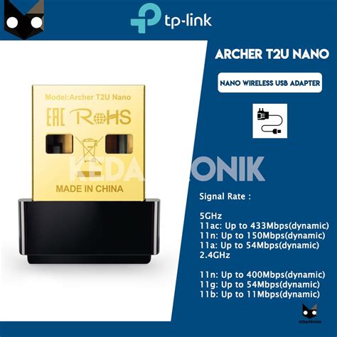 Jual Wireless Adapter Tp Link Archer T U Nano Ac Tplink T U Dual Band Shopee Indonesia