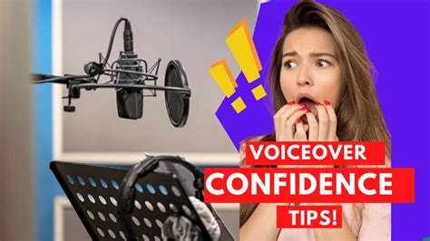 Voiceover Confidence Tips Youtube