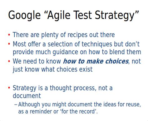 Test Strategy Template Word PDF PPT Documents Download