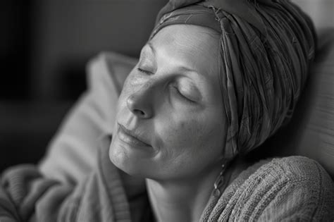 Power Portraits Of Cancer Patient Oncology Breast Cancer Chemotherapy Premium Ai Generated Image